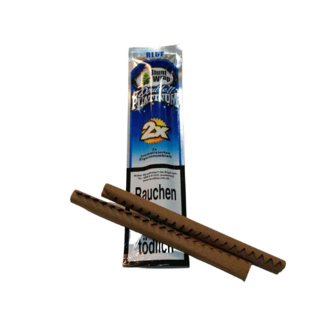 Blunt Wrap Double Platinum Blue - Art of Joint